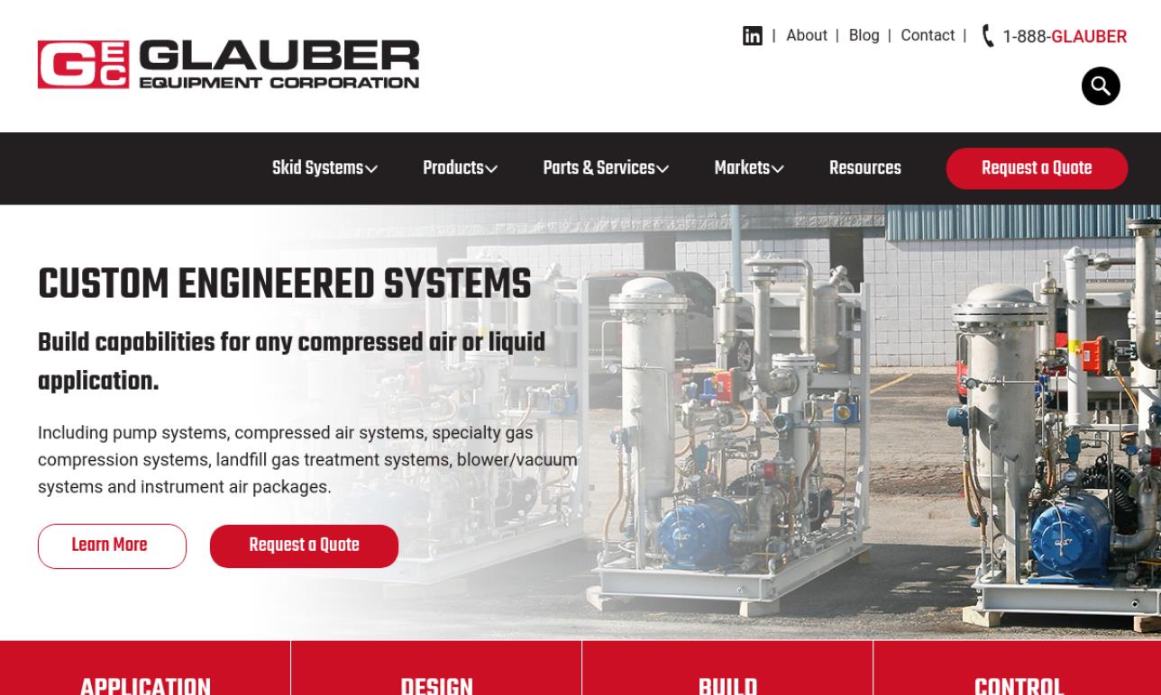 Glauber Equipment Corporation | Blower Manufacturers